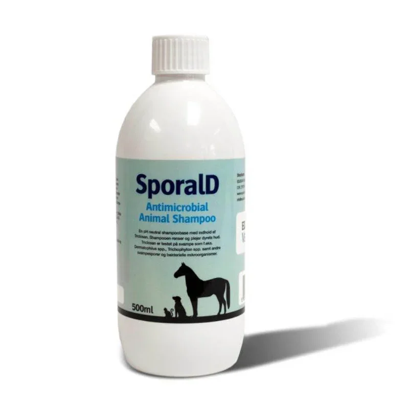 Sporal D Shampoo 500 ml - Pleje - PetSnack.dk